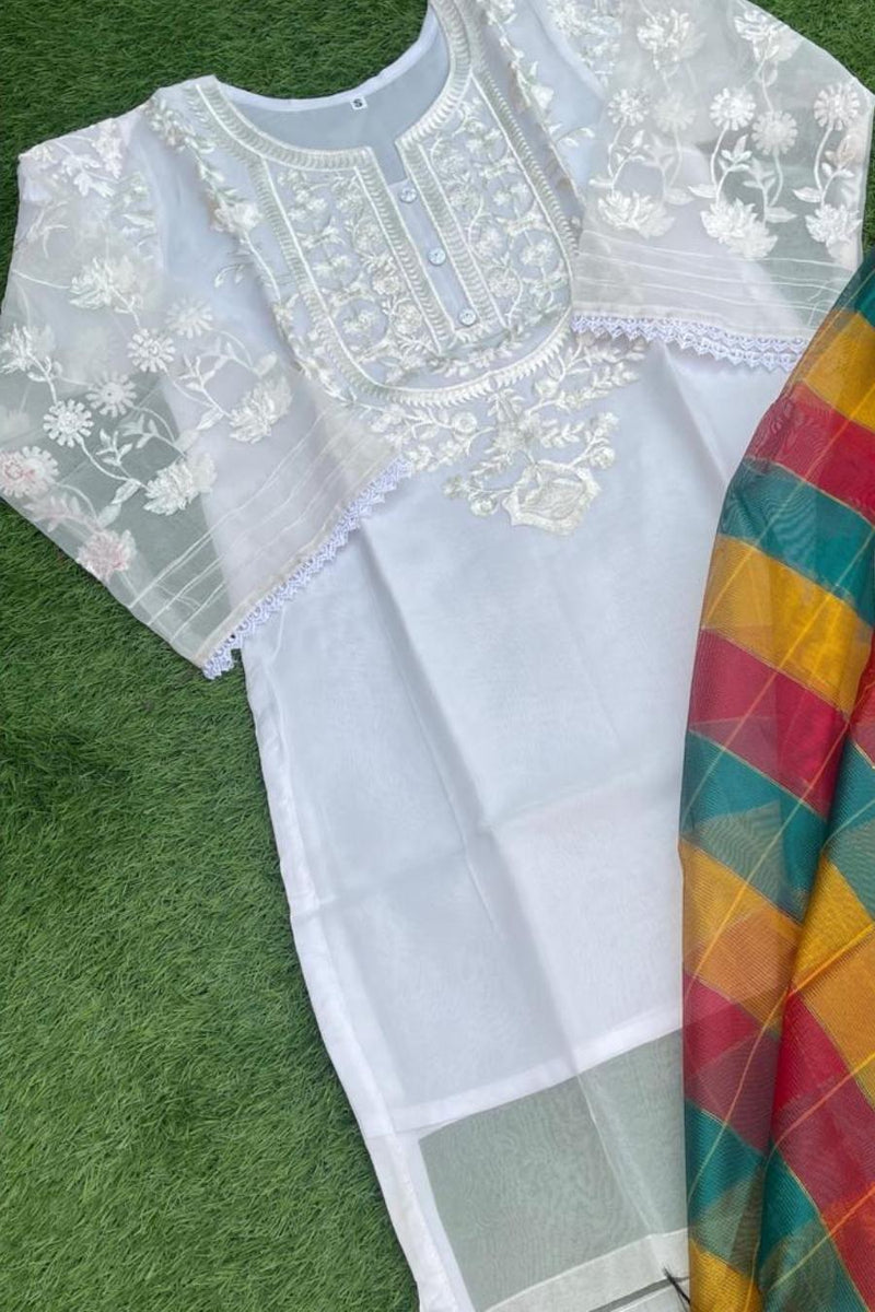 NECK EMB (WHITE)– Lubana Store